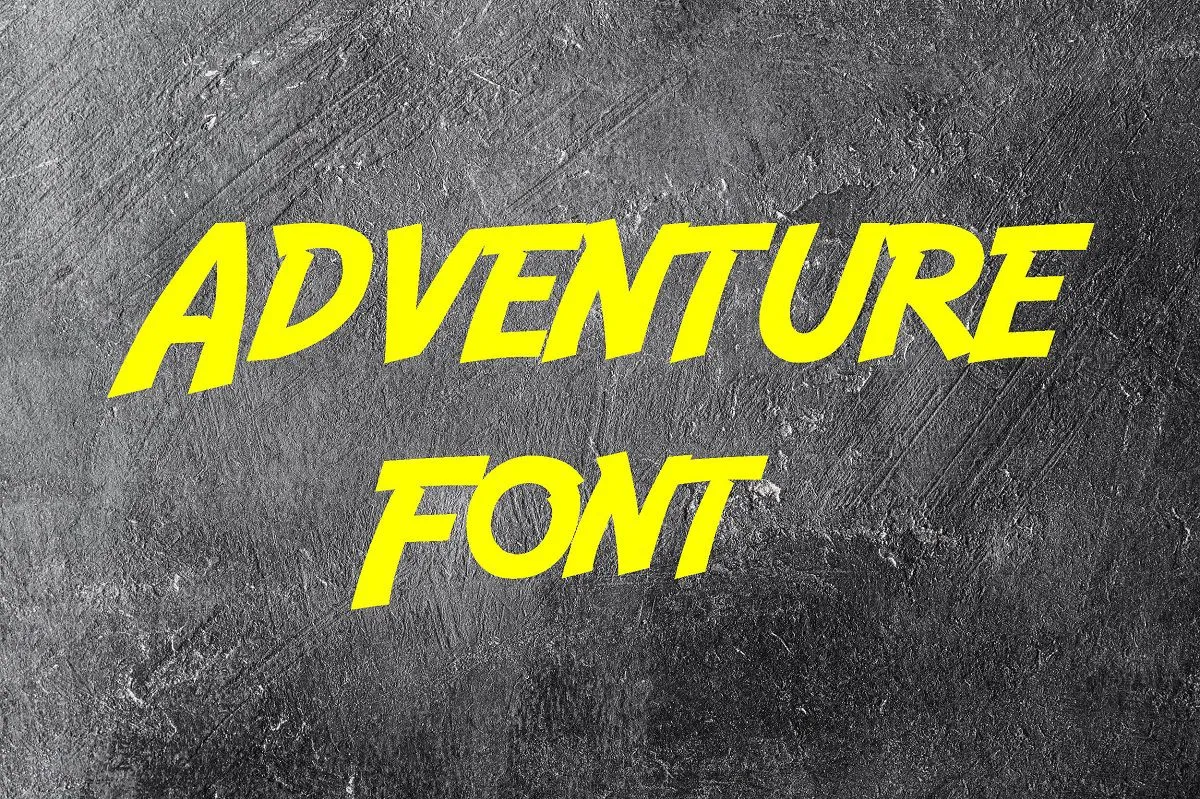 Tải font Adventure Font - Templateshare Free
